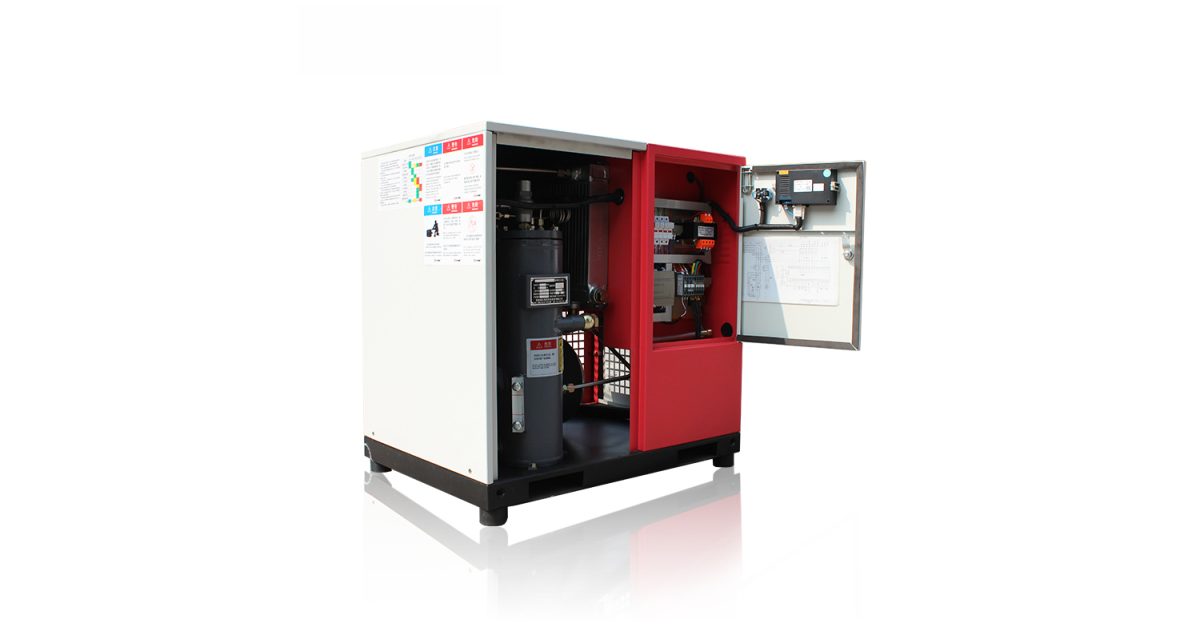 10HP 7.5Kw 7Bar 1.1m3/min Belt Driven Screw Air Compressor-Elang