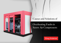 Causes and Solutions of Overheating Faults in Screw Air Compressors-Elang